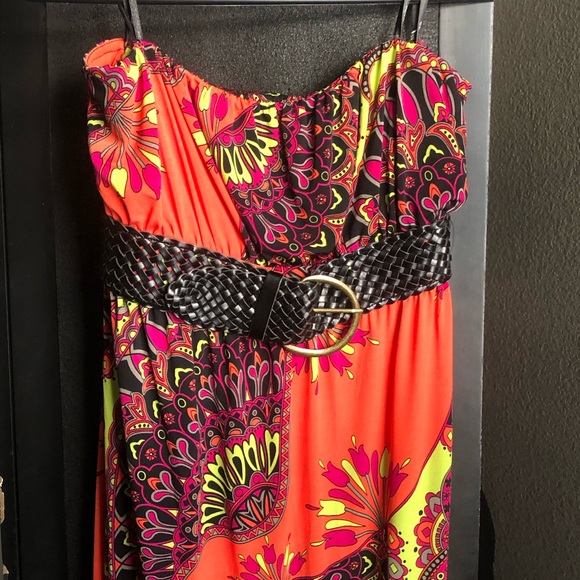 Snap | Dresses | Strapless Dress | Poshmark